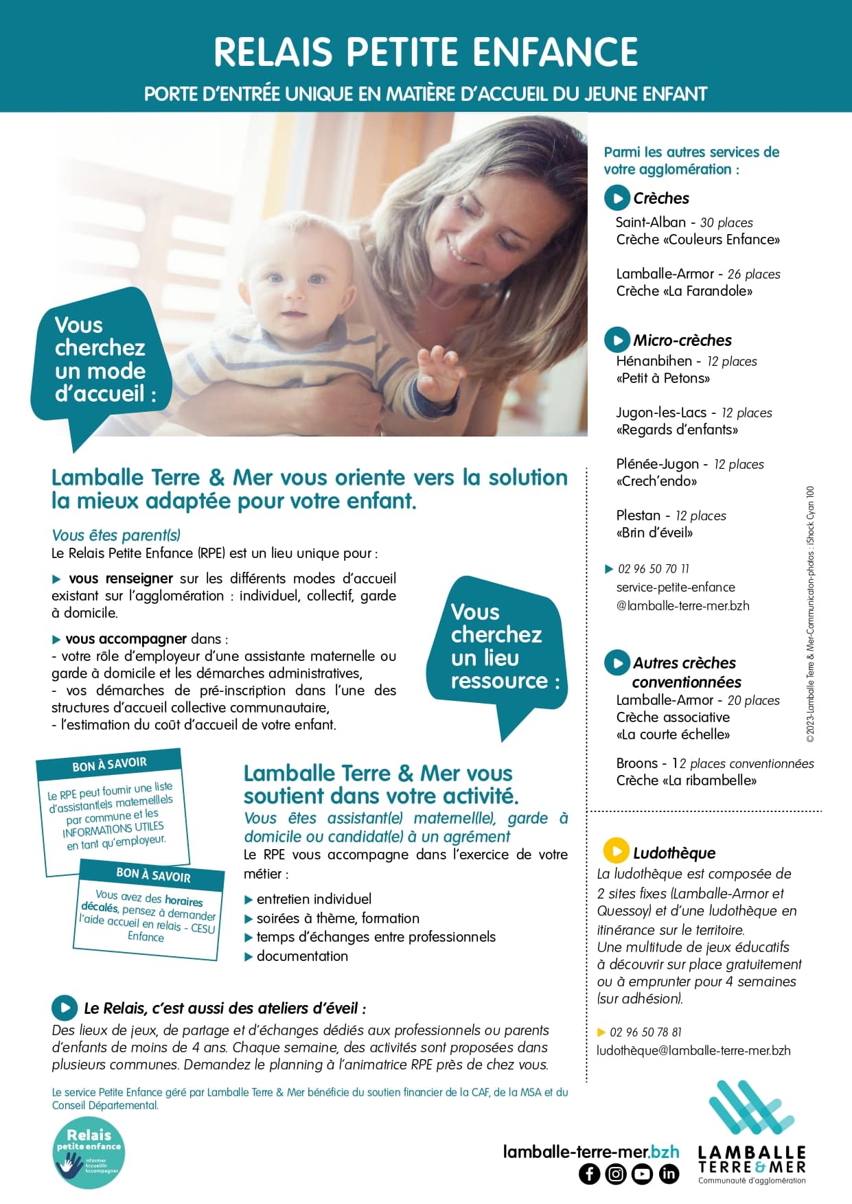 RELAIS PETITE ENFANCE – Erquy, site officiel de la Mairie